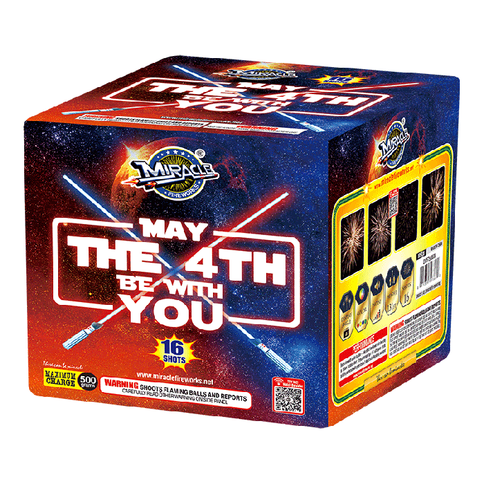 MAY THE 4TH BE WITH YOU | 16 Shot 500 Gram Multi Shot Aerial By...