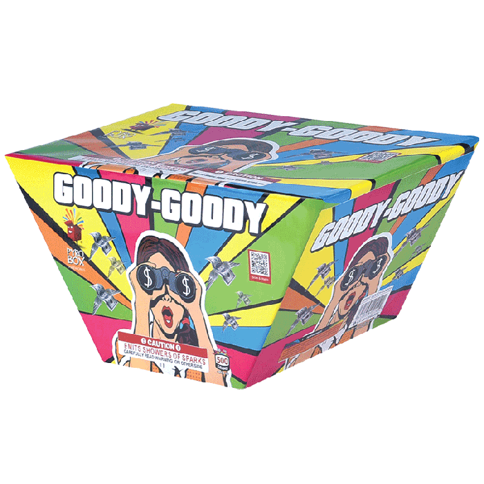 GOODY-GOODY | 90 Second 500 Gram Fountain by Pyro Box Fireworks