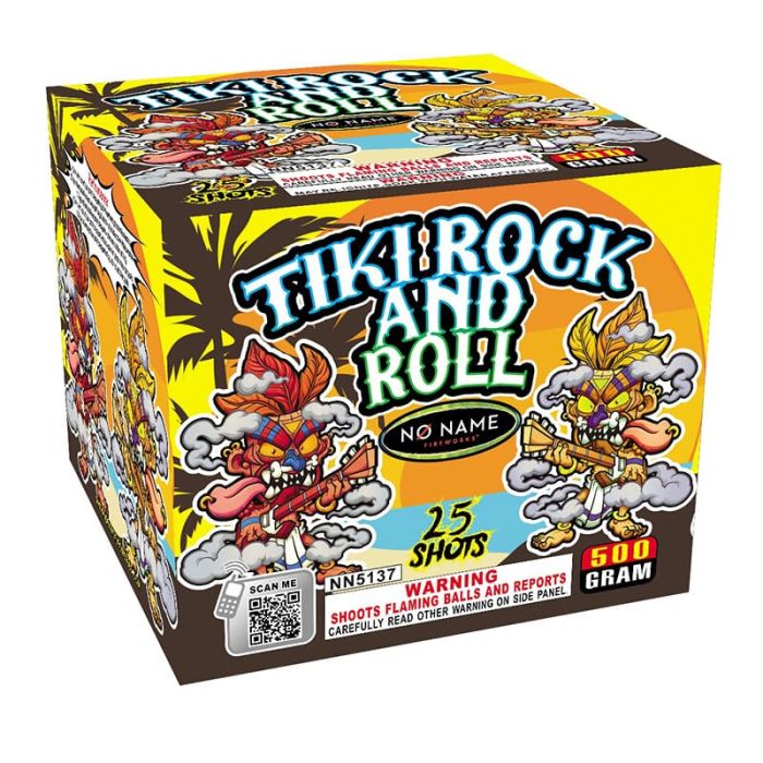 Tiki Rock And Roll | 25 Shot 500 Gram Multi Shot Aerial by No Name Fir