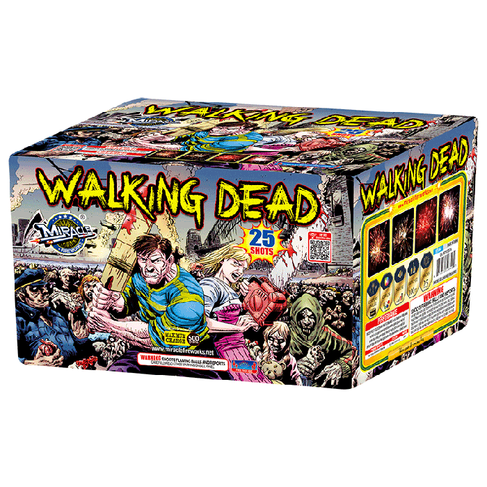 WALKING DEAD | 25 Shot 500 Gram Multi Shot Aerial by Miracle Fireworks